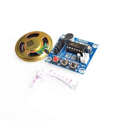 Arduino Modules ISD Voice Audio Module Board Sound Recording On Board Microphone And