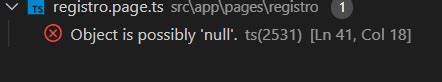 Angular Typescript ERROR Object Is Possibly Null Stack Overflow