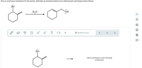 Answered: Draw a curved arrow mechanism for the… | bartleby