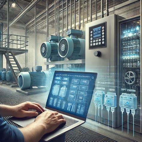 variable frequency drive and soft starter programming