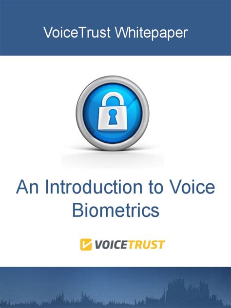 Pdf An Introduction To Voice Biometrics Dokumentips