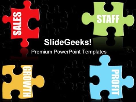business jigsaw metaphor powerpoint themes and powerpoint slides 0711