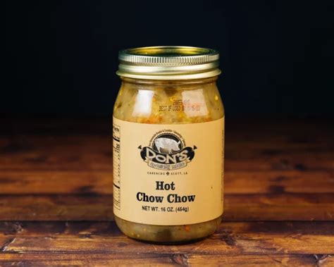 Hot Chow Chow Don S Specialty Meats