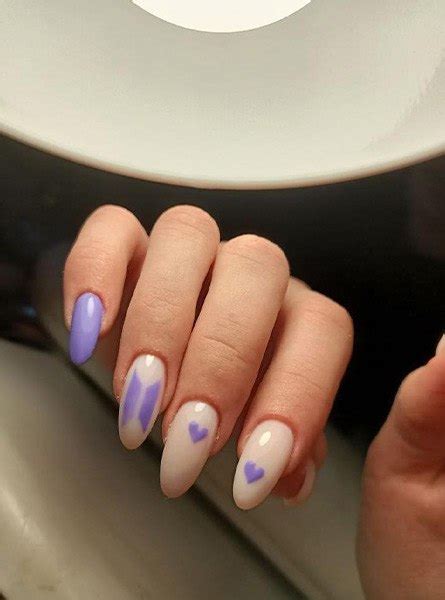 طرح ناخن بی تی اس خاص ترین مدل ها برای طرفداران گروه Bts آموزشگاه رز سرخ