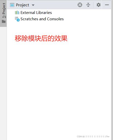 idea如何删除项目 intelij idea 删除一个工程 csdn博客