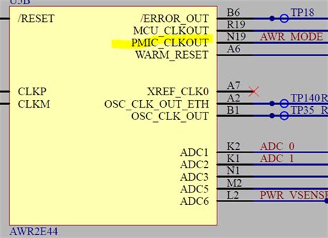 AWR P How To Output Clock From PMIC CLKOUT Sensors Forum Sensors TI E E Support Forums