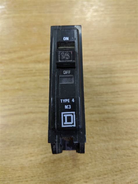 Square D Type 4 16amp Circuit Breaker Rs Distribution