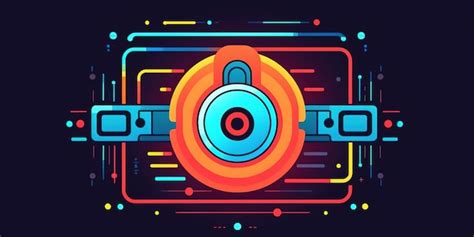 Premium Ai Image Cybersecurity Design Data Protecting Banner Ai Generated