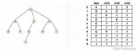 【数据结构】树 树的存储（图解、树、森林与二叉树的转换） 孩子链表表示法 csdn博客