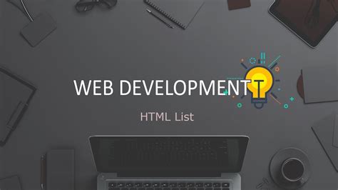 HTML OL And UL List YouTube