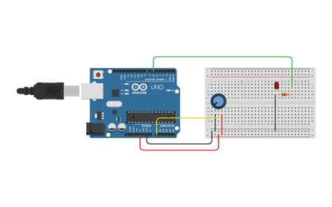 Circuit Design Prática 1 Pwm No Arduino Tinkercad