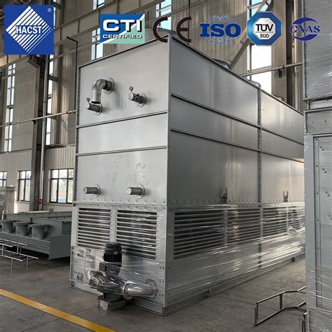 Industrial Wet Induced Draft Counterflow Evaporative Condenser Closed Type Counter Flow
