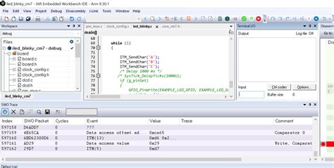 how using swo on rt1170 and mimxrt1170 evk board nxp community