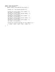 MyClass Java Import Java Util Scanner Public Class MyClass Public Static Void Main String