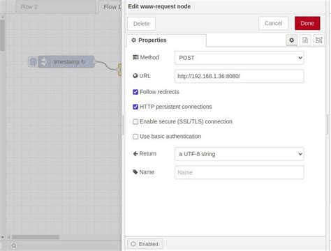 I Am Trying To Publish Data From Mangoautomation With An Post Request Shown In The First