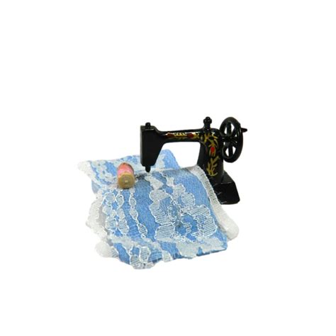 Bench Sewing Machine 1 5x3 5x3 Cm Seamstress Sewing Scenography For Nativity Scenes Shepherds