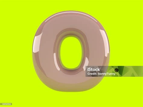 갈색 풍선으로 쓰여진 편지 O 알파벳 O에 대한 스톡 사진 및 기타 이미지 알파벳 O 개념 교육 Istock