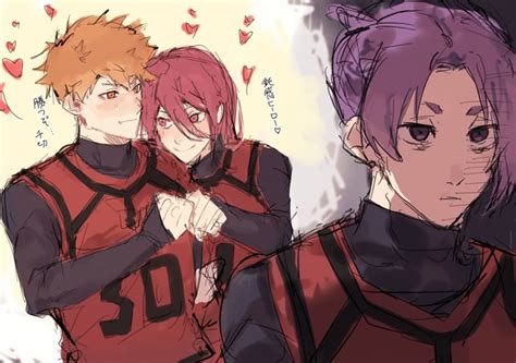 Pin On Kunigami X Chigiri