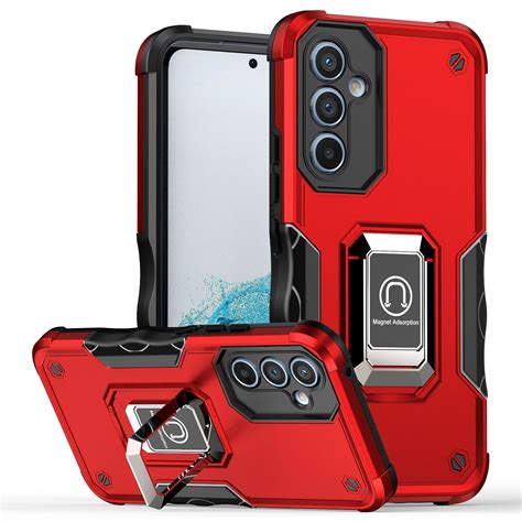 Dteck Case For Samsung Galaxy A G Shockproof Rubber Ring Holder Kickstand Case Military Grade