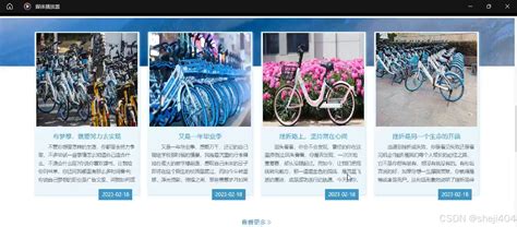 基于ssm vue景区共享单车管理系统【开题 程序 论文】 计算机毕业设计 csdn博客
