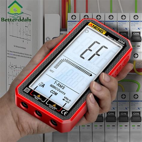 Digital Smart Multimeter 6000 Counts Transistor Tester Ohm Hz Capacitance Meter [betterdeals My