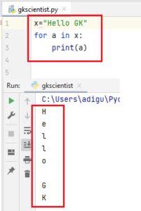 String Iteration In Python Important Concept