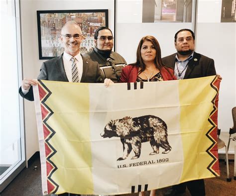 Flag Presentation Fernandeño Tataviam Band Of Mission Indians