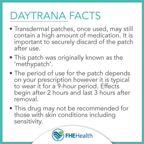 Daytrana Drug Profile Abuse Addiction And Treatment Options Fhe Health