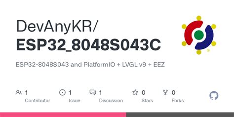 Github Devanykresp328048s043c Esp32 8048s043 And Platformio Lvgl