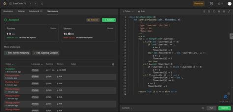 mahad ahmed on linkedin leetcode75 leetcode codingchallenge python