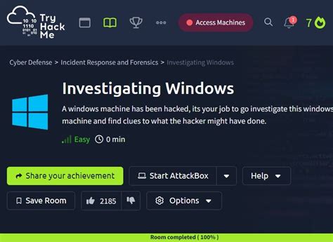 investigating windows a step by step walkthrough of tryhackme lab by tech aish oct 2024