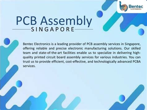 Ppt Pcb Assembly Singapore Powerpoint Presentation Free Download