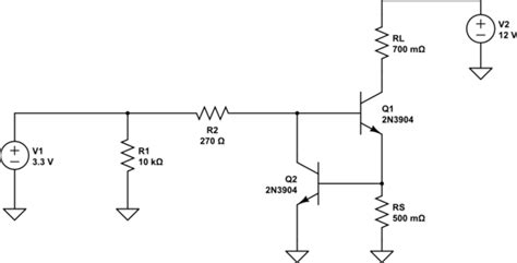 Mosfet Using Transistors To Prevent Short Circuit Current Limit Electrical Engineering