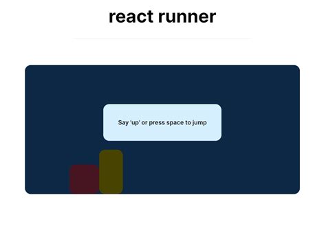 GitHub Wil Gerard React Runner React Runner Is An AI Powered D Game Built Using React Node