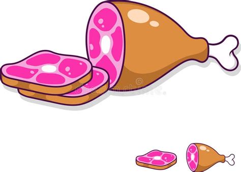 Cartoon Cutlet Illustration Stock Illustration Illustration Of Editable Restaurant 376474141