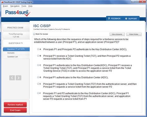 Isc Cissp Certification Exam Dumps Practice Test Questions Pass4sure