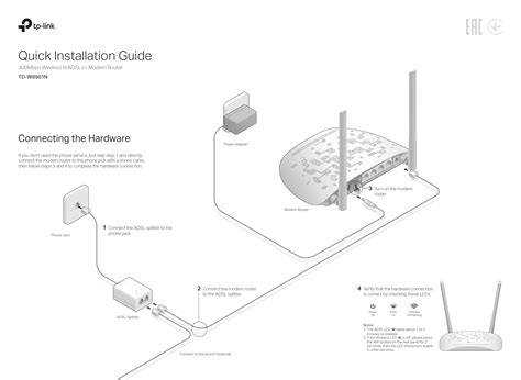 tp link td w8961n quick installation guide keep your modem router safe