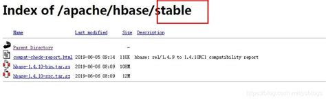 hbase（二）——下载 hbase hbase的安装包下载 csdn博客