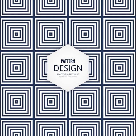 Free Vector Modern Rectangular Geometric Pattern