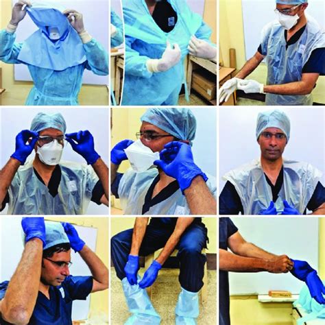 Sequence Of Doffing Download Scientific Diagram