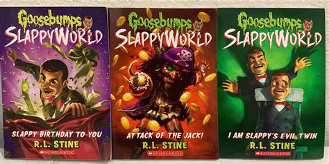 Goosebumps Slappyworld Books 1 3 1 Slappy Birthday To You 2 Attack