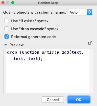 Pycharm Displays Stored Procedures As Functions Ides Support