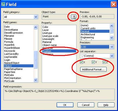 N E Coordinates AutoCAD D Drafting Object Properties Interface AutoCAD Forums