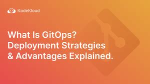 What Is GitOps Deployment Strategies Advantages Explained