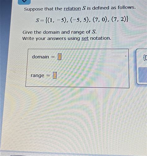 solved suppose that the relation s ﻿is defined as