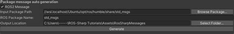 dev newmessagetypes · siemens ros sharp wiki · github