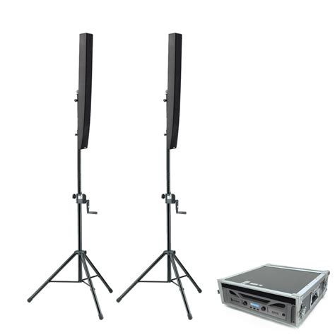 Sprachbeschallungsset Seeburg L Serie 2x L16j Linienstrahler Expovent Halle