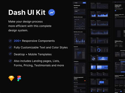 Dash Ui Kit Dark By Dirk De Ron Epicpxls