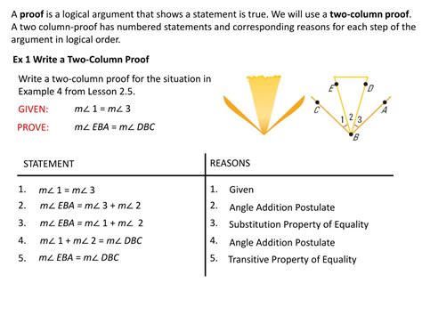 PPT Prove Statements About Segments And Angles PowerPoint Presentation ID