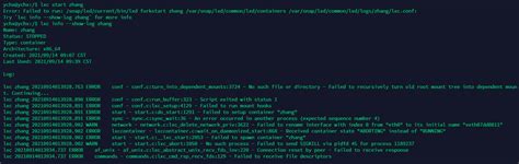 Error Starting Containerconf Confcturnintodependentmounts3724